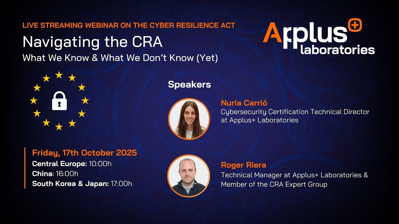 Navigating the Cyber Resilience Act (CRA): What we know and what we don't know (yet) - Webinar