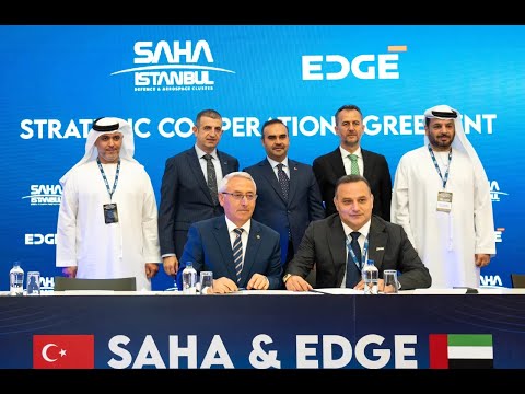 EDGE Signs Strategic Cooperation Agreement with SAHA Istanbul