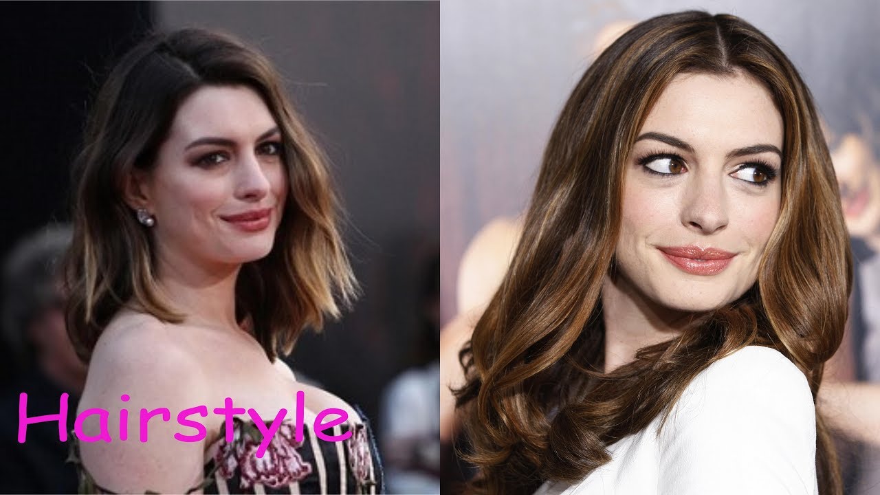 Anne hathaway hairstyle (2018)