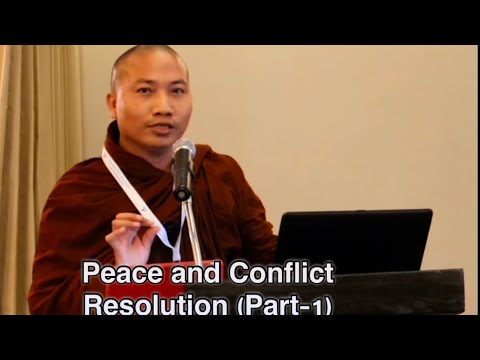 The Principles of Buddhism for Peace and Conflict Resolution (speech of ...