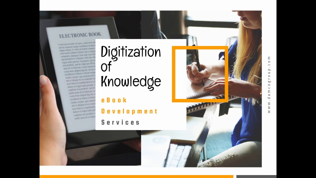 Digitization of Knowledge EBook Development Services: Damco Solutions