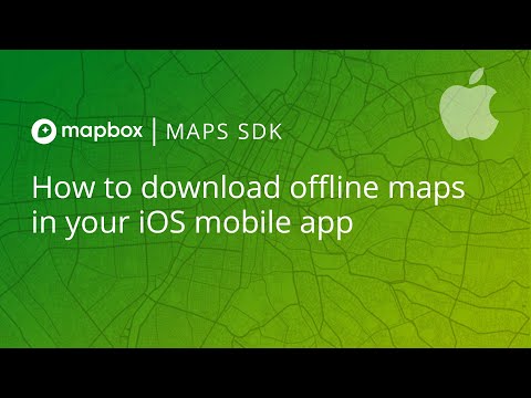 How to download offline maps in your iOS mobile app (using Mapbox Maps SDK)
