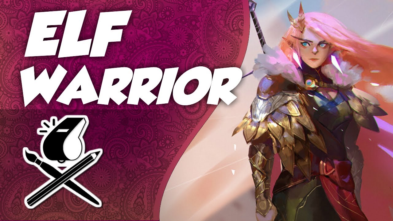 Character Design Challenge: Elf Warrior