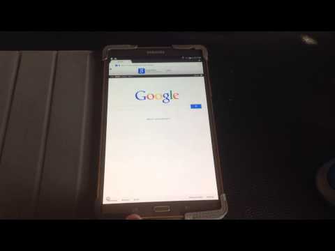 Samsung Galaxy Tab S 8.4 & 10.5 Tip: Hidden Menu Button