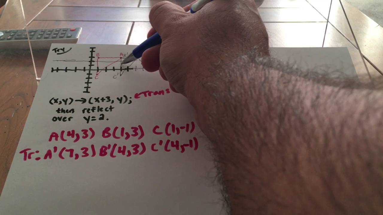 Multi step Transformations Part 2 Geometry