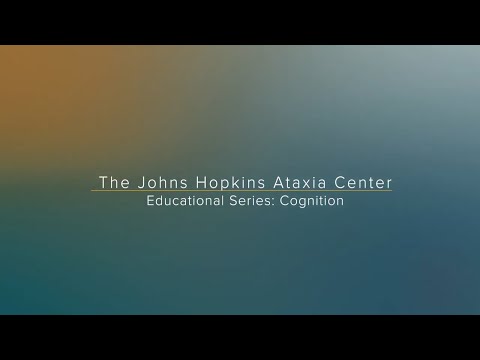 Ataxia Cognition