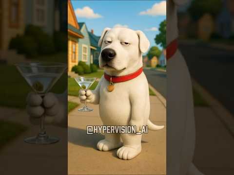 Family Guy Characters... But What If They Were REAL?! 😱🧠🔥 #livingcartoon #familyguy #reallife #aiart