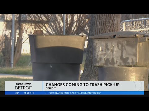 City of Detroit adding fees with new increasing garbage pick-up plan