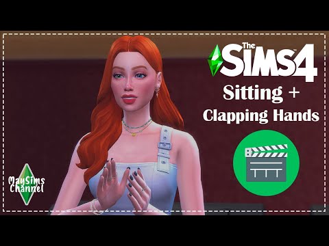 The Sims 4 Animations | Sitting and Clapping Hands - Download free
