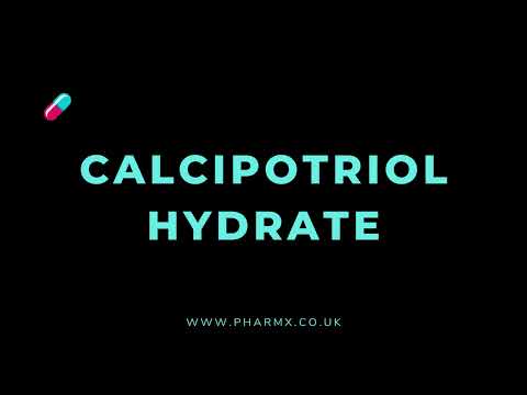 How to pronounce Calcipotriol hydrate