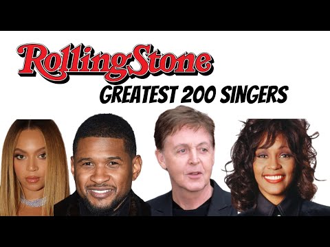 Rolling Stone | The 200 Greatest Singers of All Time #GreatestSingers #top200