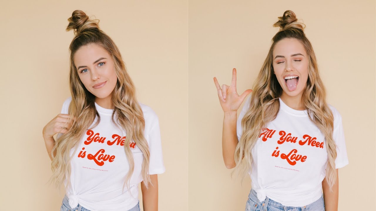 The Braided Top Knot Tutorial