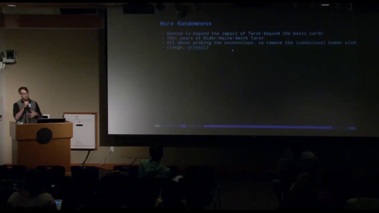 PyDX 2016: Generating Tarot Cards with Python