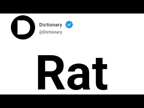 Rat Meaning In English