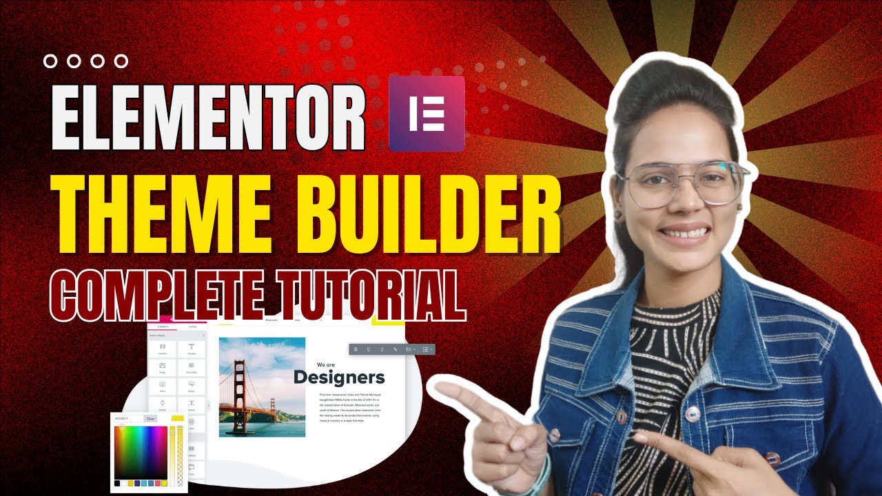 Elementor Theme Builder Tutorial in Hindi for Beginners ~ 2025 || Complete Elementor Pro Guide