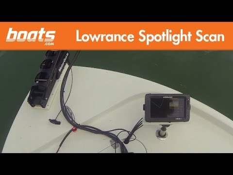 Lowrance SpotlightScan: Forward-Looking Fishfinder