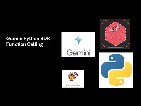 Gemini API Usar Function Calling python SDK #machinelearning #datascience