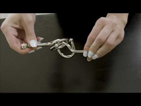 Big Nails Brain Twister 3D Metal Puzzle - Fun for Kids & Adults
