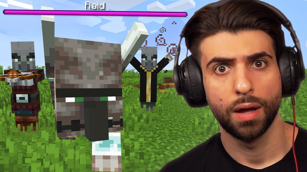 This Minecraft RAID went TERRIBLY Wrong.