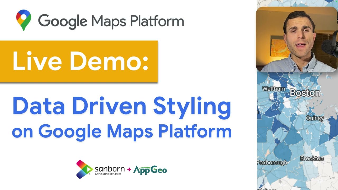 Google Maps Platform - Data Driven Styling Demo