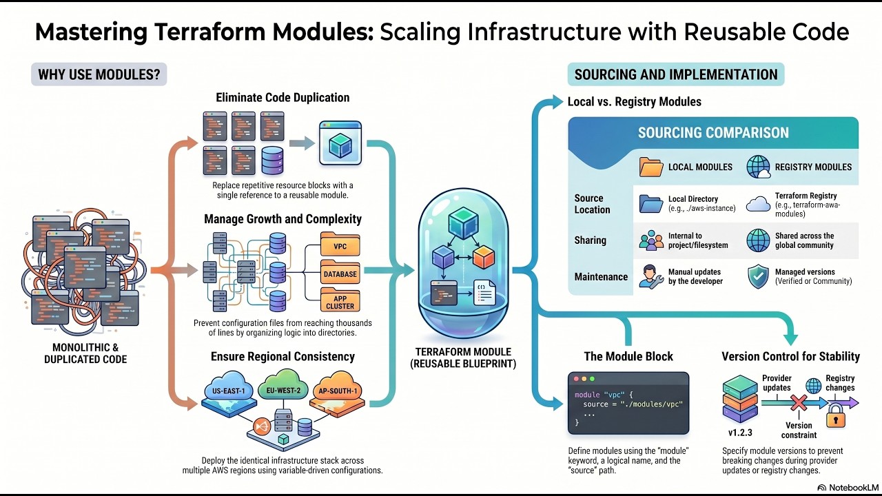 Stop Writing Monolithic Terraform — Here's How Modules Actually Scale Your Cloud Infrastructure