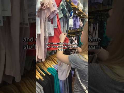 LULULEMON SHOPPING WITH MY LITTLE SISTER π