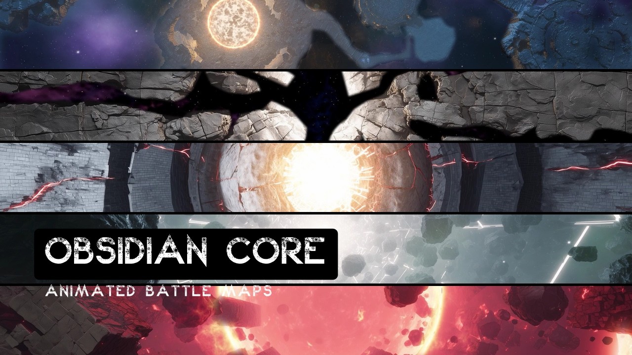 D&D | Obsidian Core Trailer | Animated Battle Maps