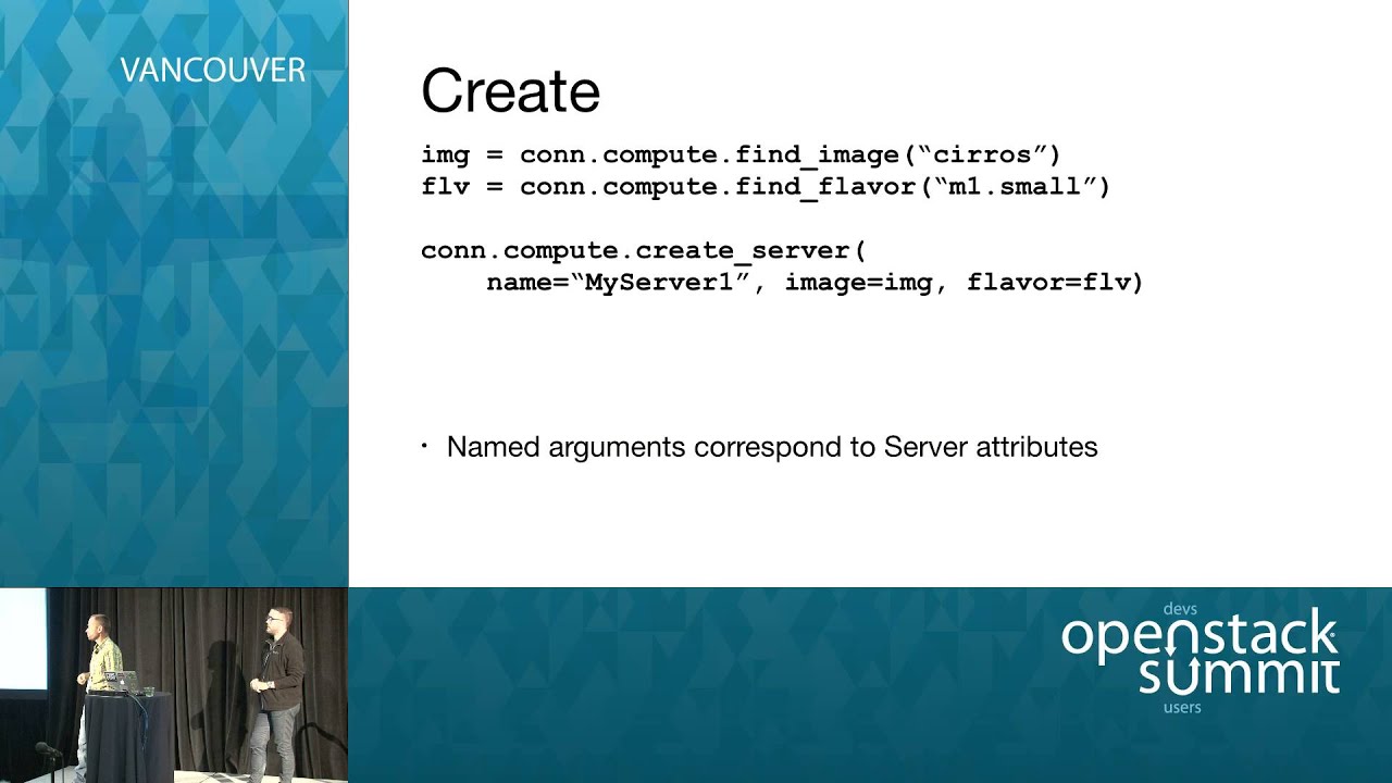 Building applications using the OpenStack SDK