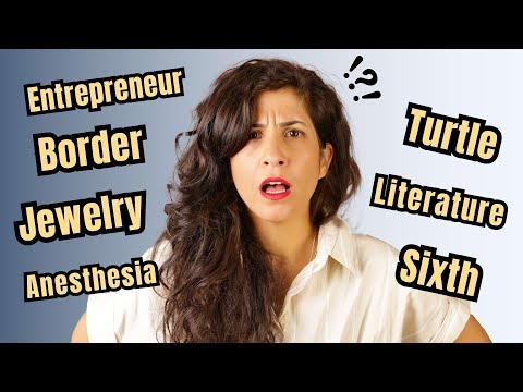 How to pronounce these English words correctly (15 CHALLENGING WORDS)