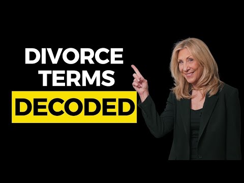 Divorce Terms You NEED To Know (Legal Jargon Explained)