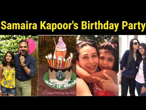 Karisma Kapoor has Given the Splendid Party | Samaira Kapoor