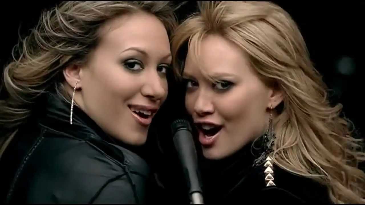 Hilary Duff Ft. Haylie Duff - Our Lips Are Sealed (Official Music Video)