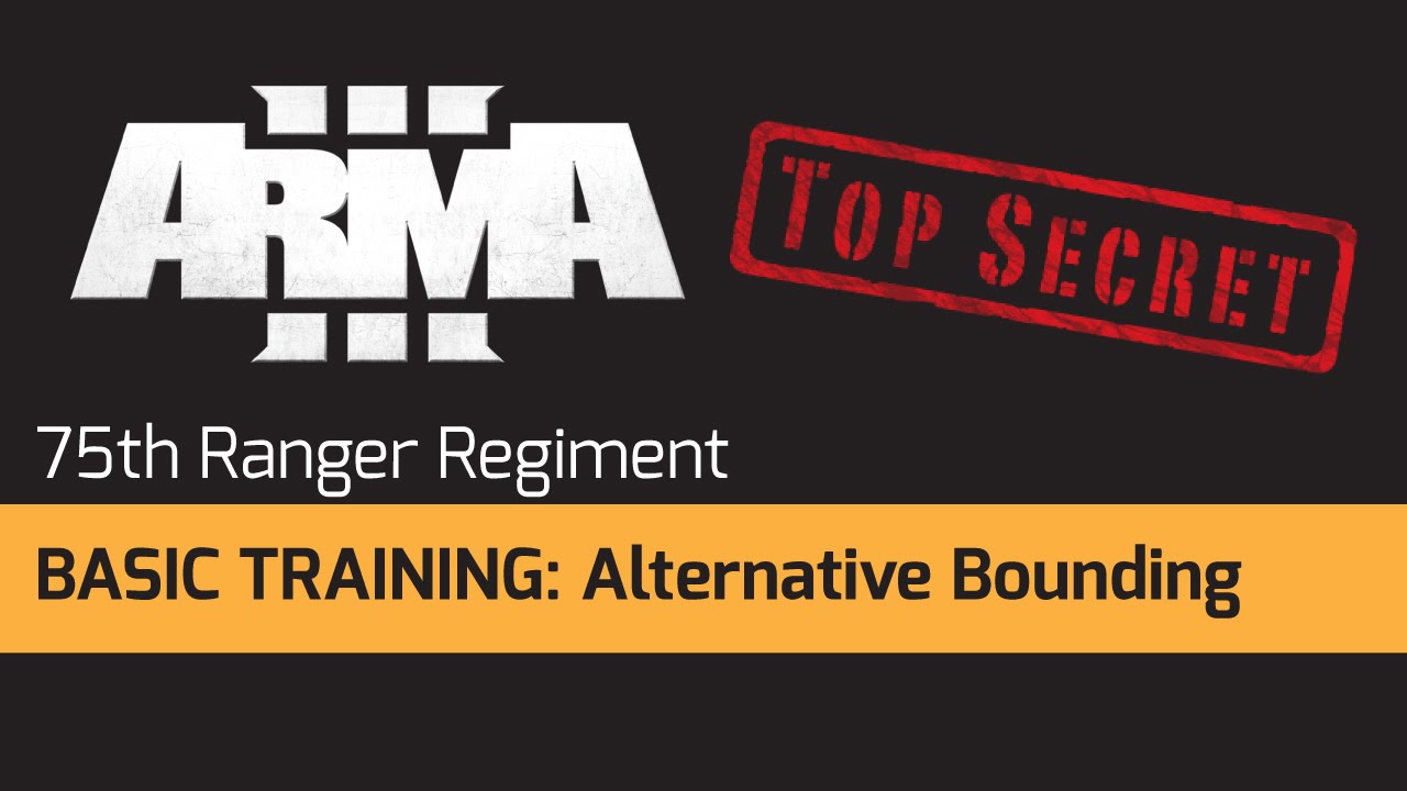 ARMA 3 ▶︎ 1st Battalion, 75th Ranger Regiment - Basic Training: 01 Bounding