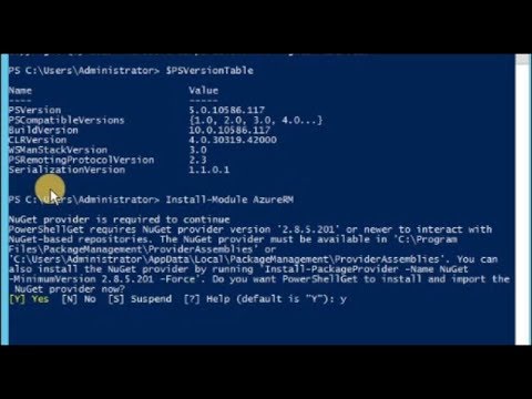 How to upgrade Powershell version to 5.0 - Server 2012 / Win 8.1/ Win 10