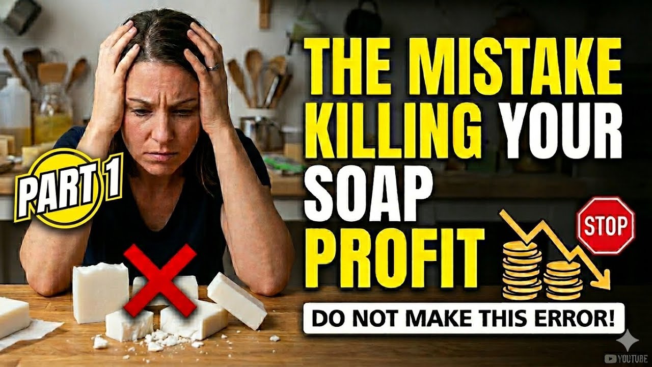 Why Most Soap Makers Never Make Real Profit| Part 1 #soapmaking #diysoap #handmadesoap #diy 
