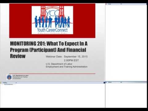 Monitoring 201: What to Expect In a Program (Participant) and Financial Review