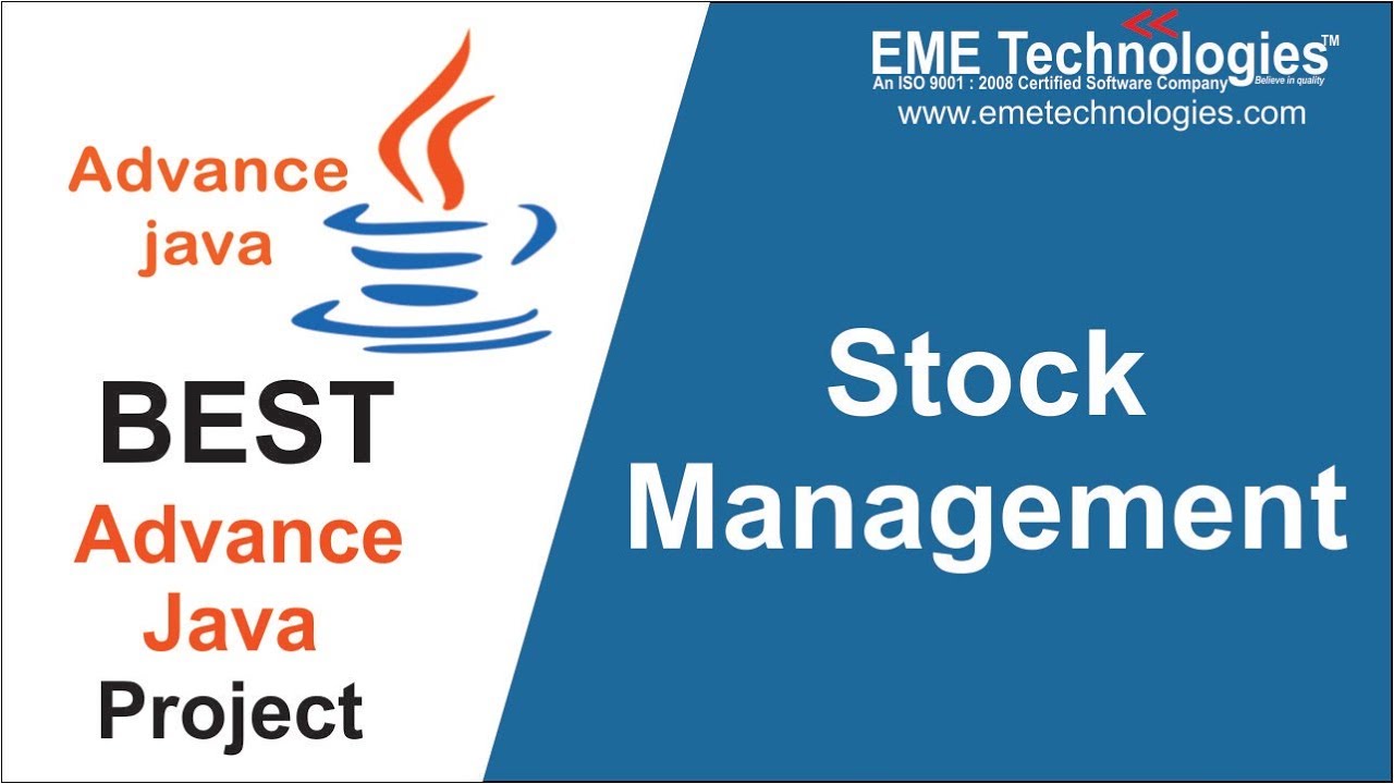 Stock Management Project in Java | Advance Java Projects Download with Source Code