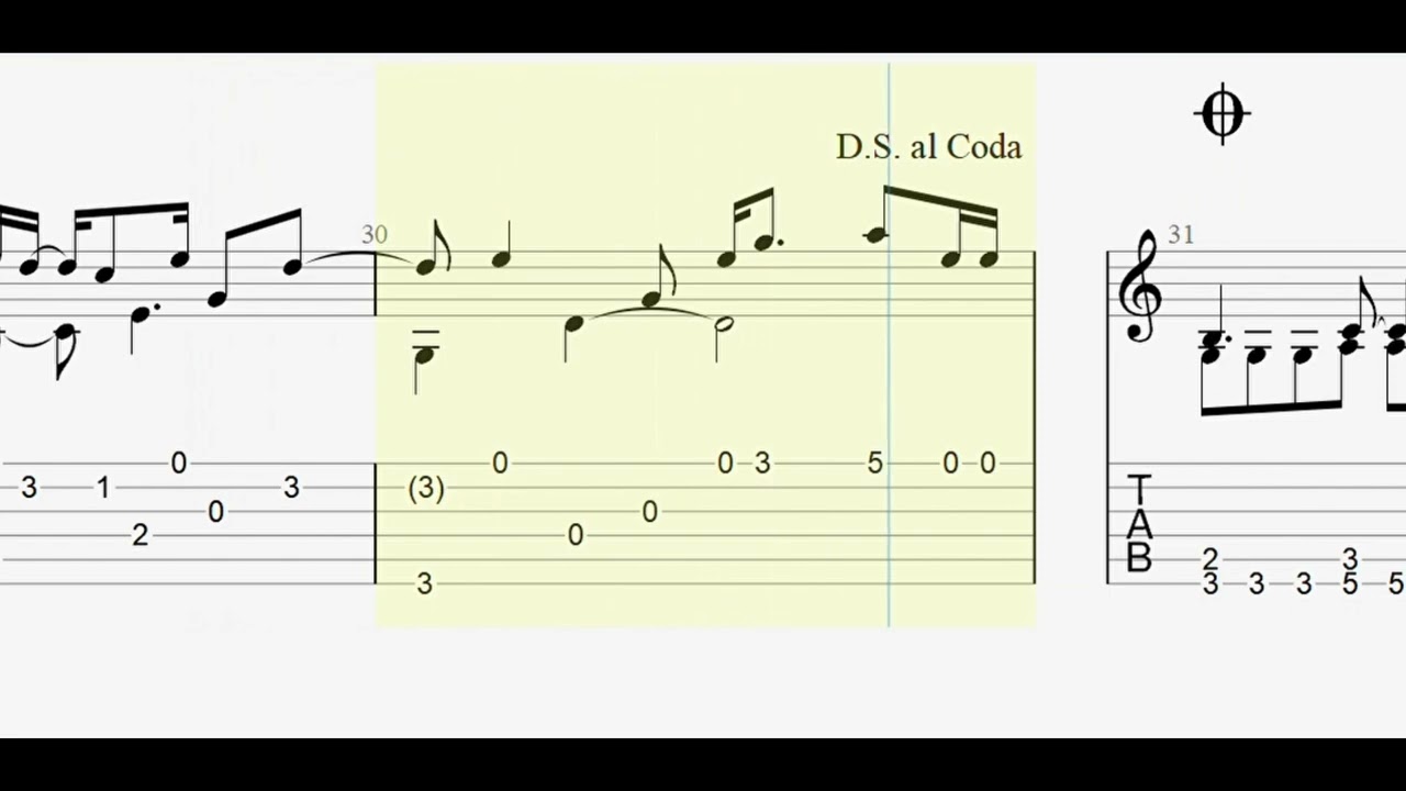 Dan + Shay: Tequila with full tablature/sheet music for solo fingerstyle guitar