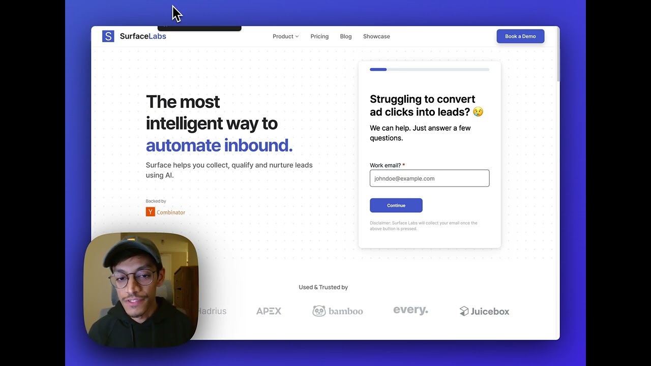 Surface Labs Product Hunt Launch Video