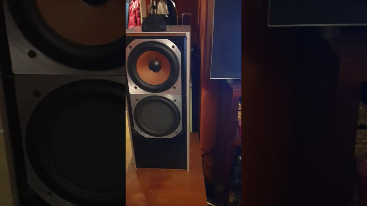 B&W DM7 sound quality test