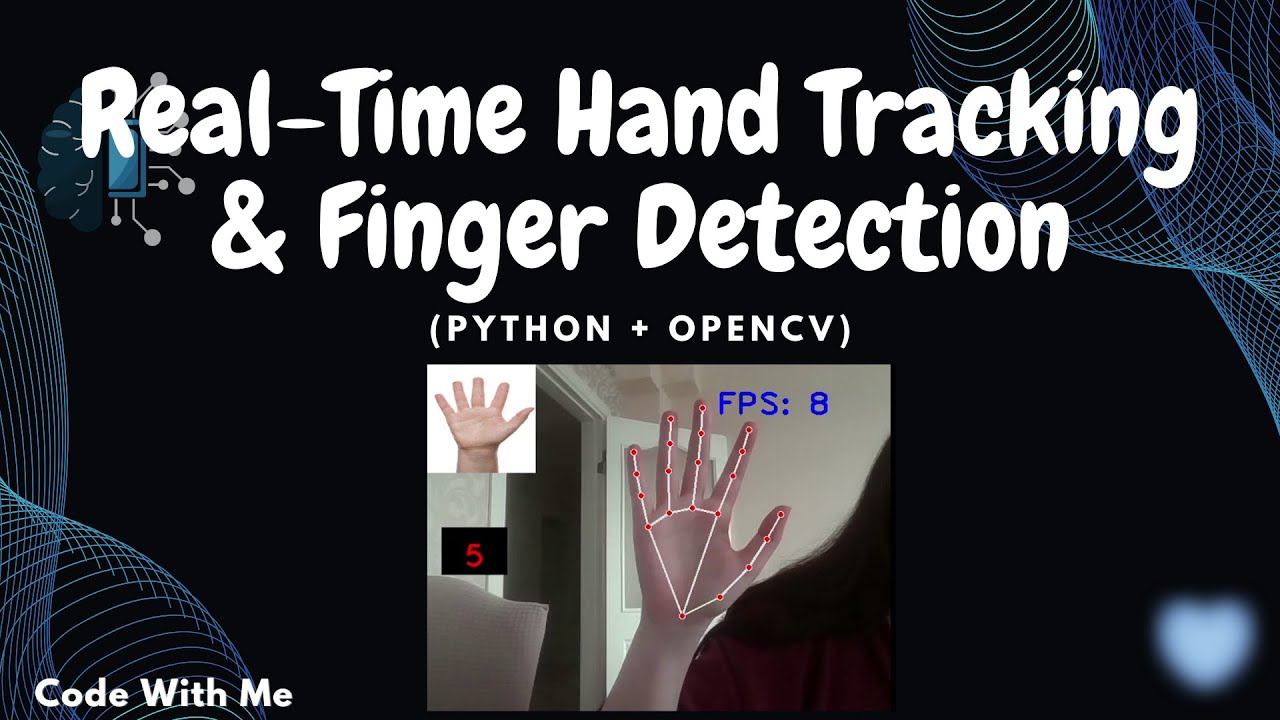 Real-Time Hand Tracking & Finger Detection with OpenCV 💻☝🏻