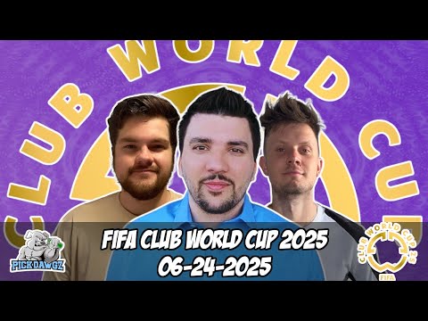 FIFA Club World Cup 6/24/2025 FIFA Club World Cup 2025 Free Soccer Picks | PickDawgz on the Pitch