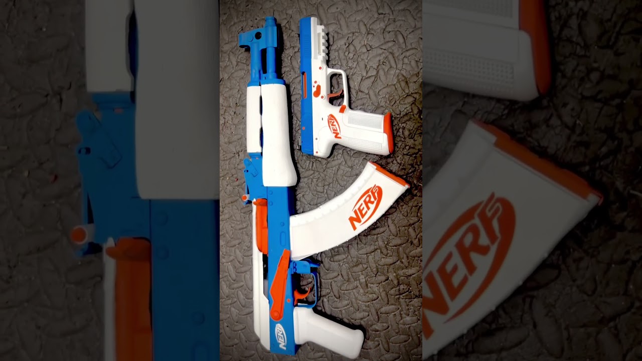 #xrtsolutionsllc #nerf #nerfgun  #nerfwar #cerakote #edc #customguns #draco #ak #draco #pistol