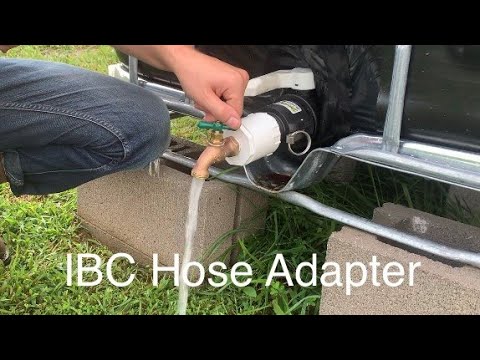 Installing Spigot on an IBC Tote