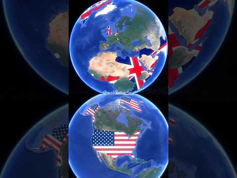 Evolution Of United States Of America & United Kingdom #maps #history #historymap