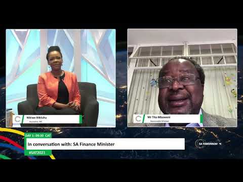 Minister of Finance Tito Mboweni participating at the Annual SA Tomorrow Investor Conference