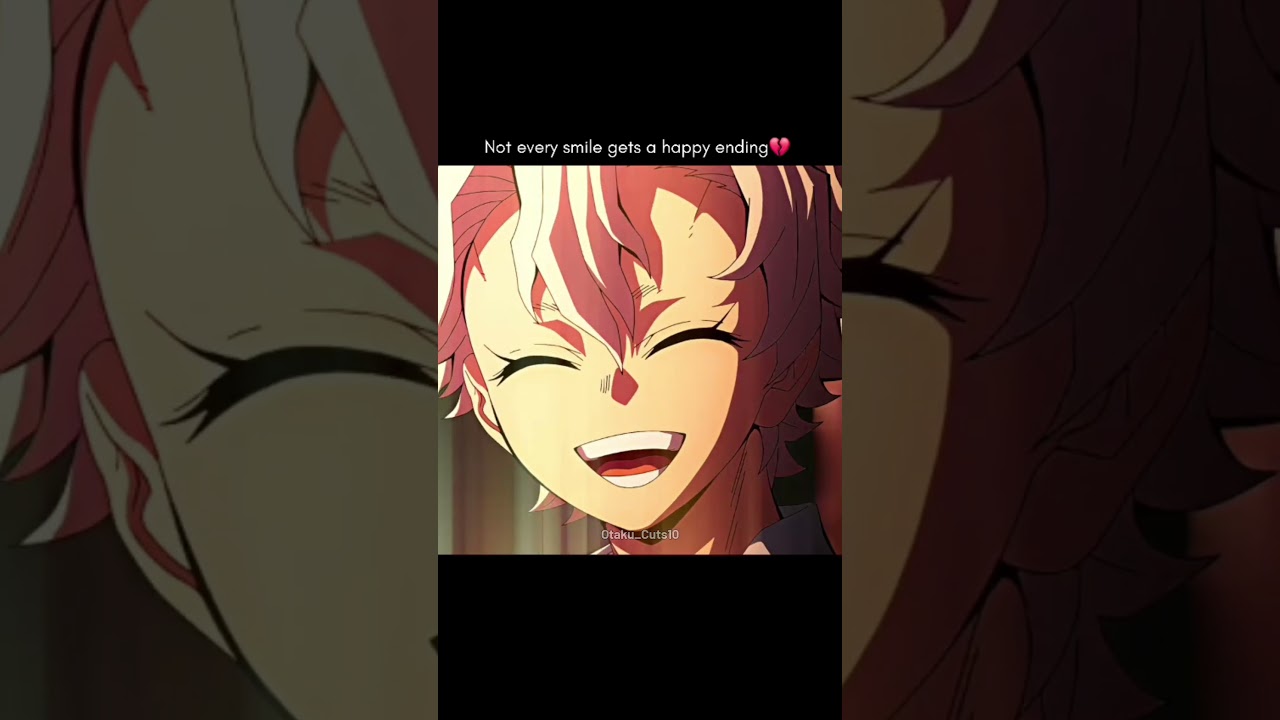 The Saddest Smiles in Anime 💔😭 #demonslayer #shorts #anime