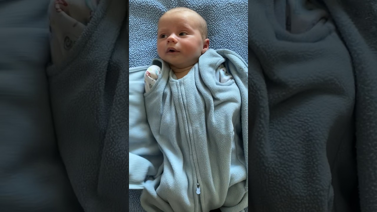 I recorded my baby waking up every morning and this happened… #postpartum #momlife