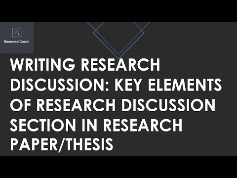 Writing Research Discussion Section/Chapter | How to Discuss Research Results