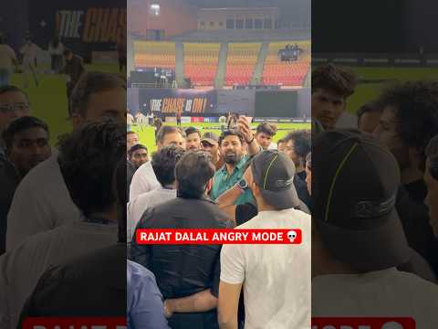 Rajat Dalal Angry in Elvish Yadav ECL Match #rajatdalal #elvishyadav #elvisharmy #elvishyadavvlogs